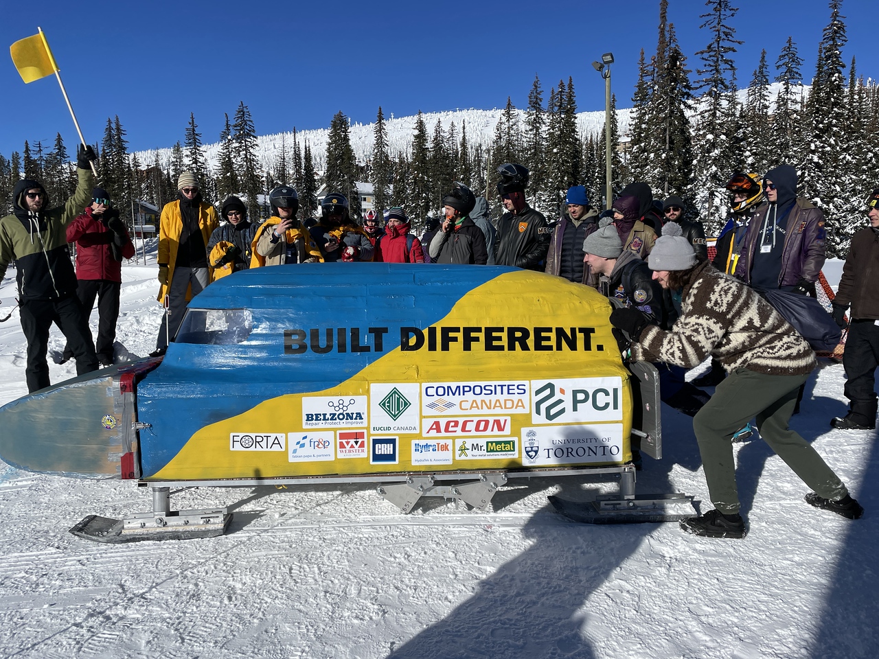 U of T Concrete Toboggan Team wins second place at the annual ...