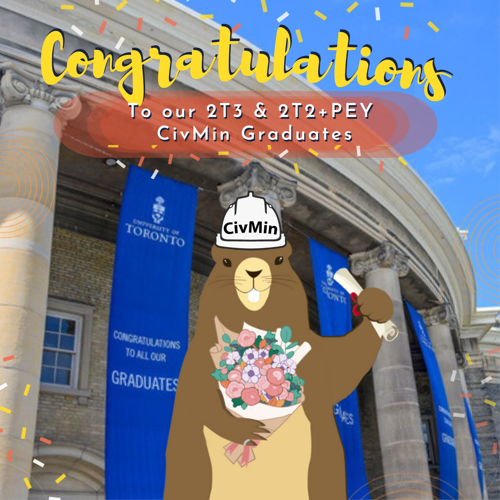 Convocation 2023 – Department of Civil & Mineral Engineering